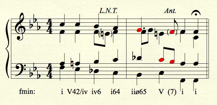 Find the Parallel 5ths in Bach Choral